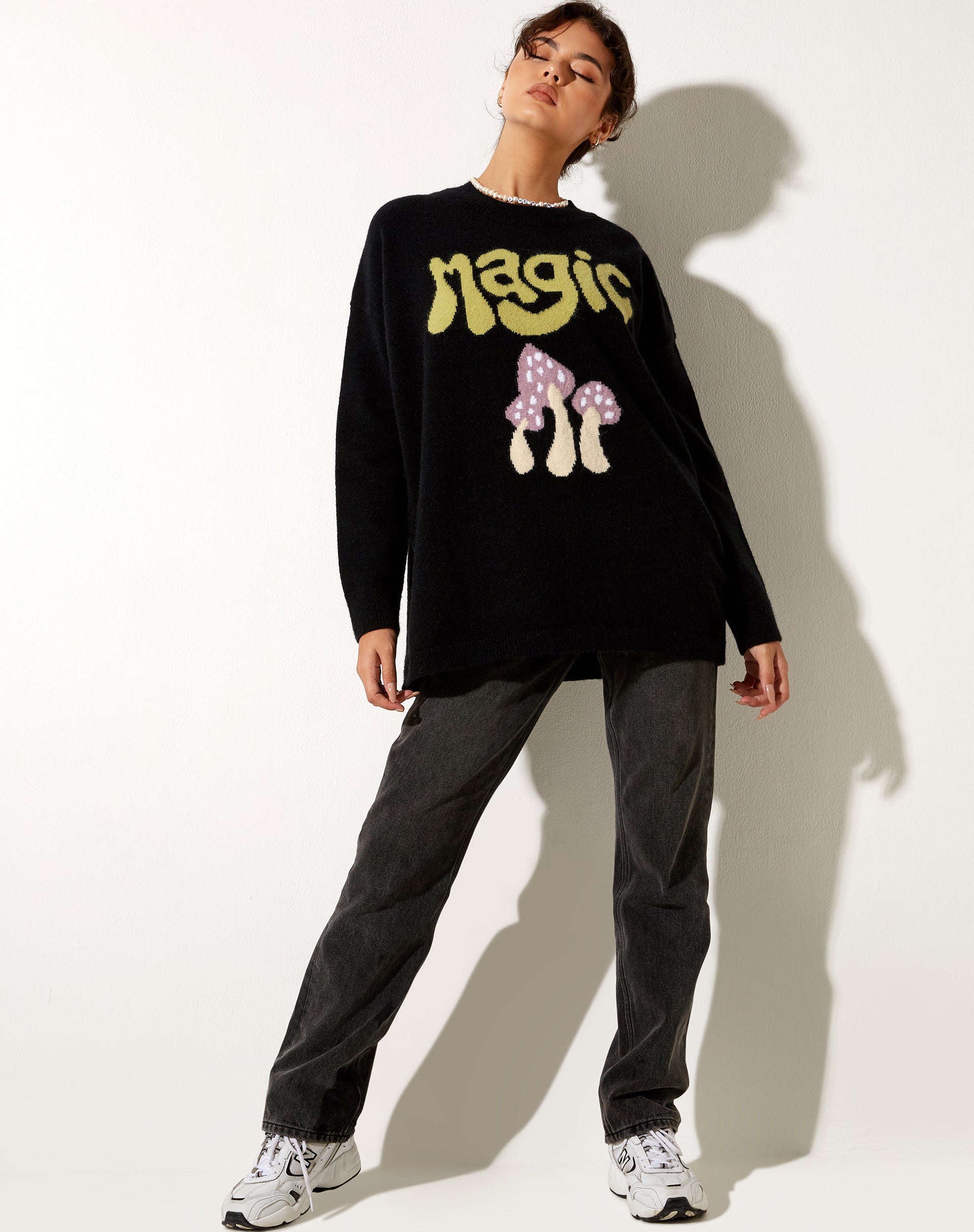 Black Magic Oversized Jumper | Lulees – motelrocks-com-us