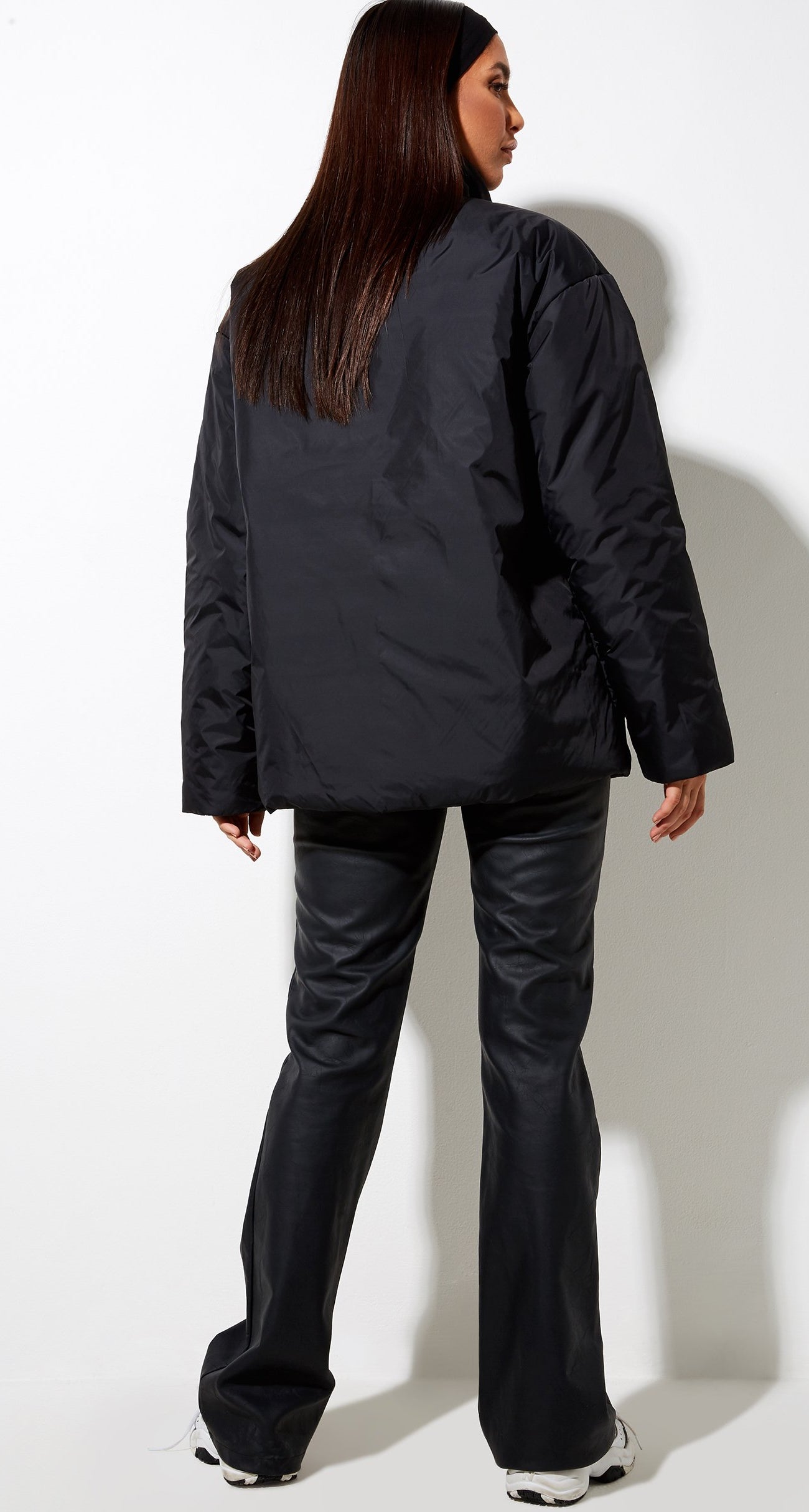 Black Angel Energy Padded Coat | Nemal – motelrocks-com-us