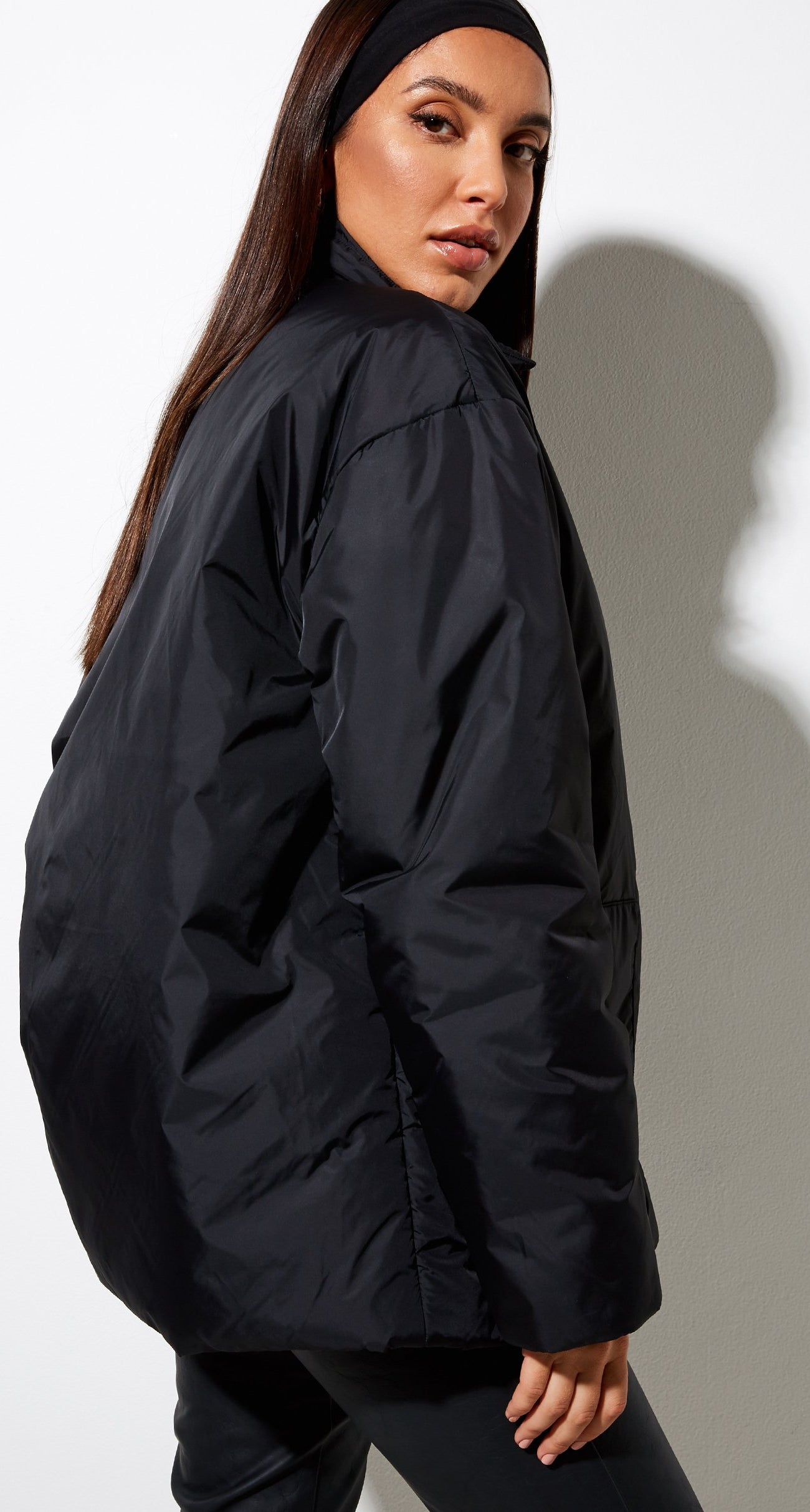 Black Angel Energy Padded Coat | Nemal – motelrocks-com-us