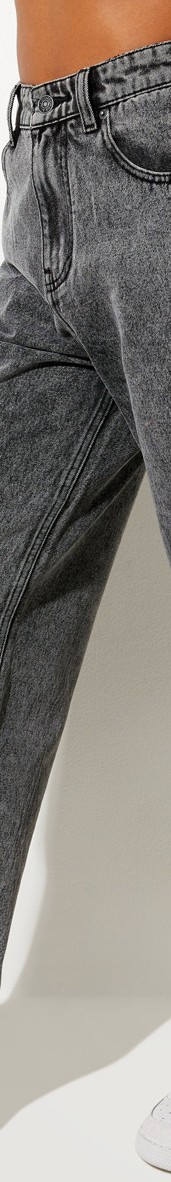 High Waist Black Acid Wide Leg Jean | Parallel – motelrocks-com-us