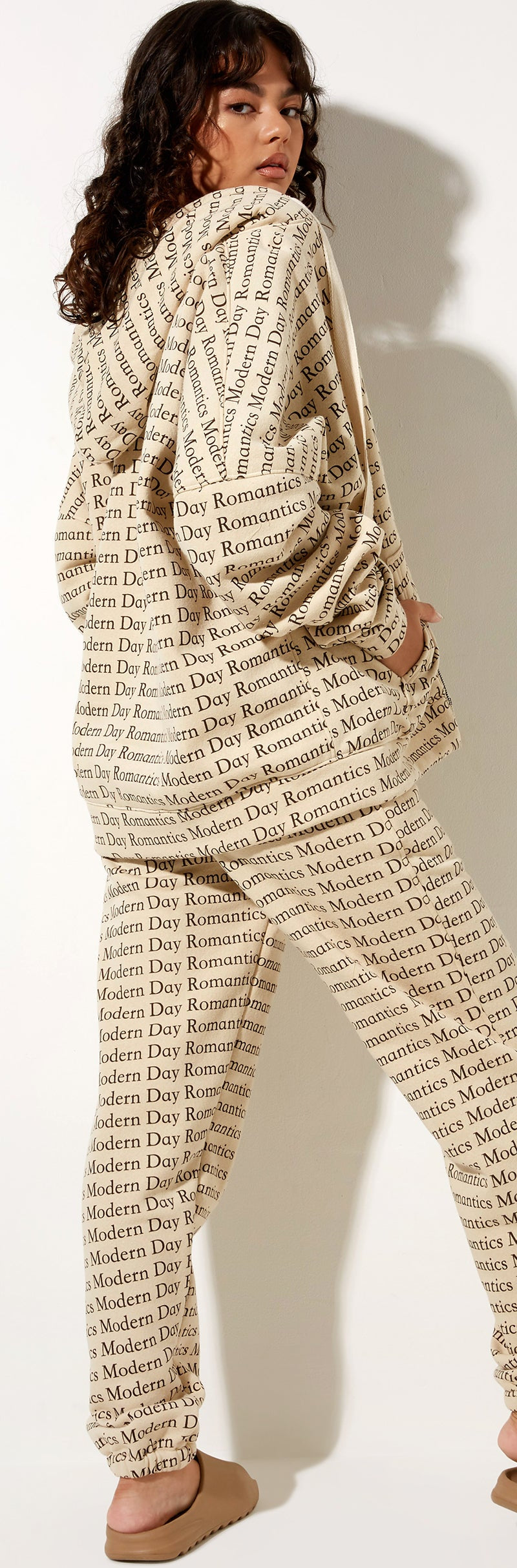 Hollack Zip Hoody in Modern Day Romantics – motelrocks-com-us