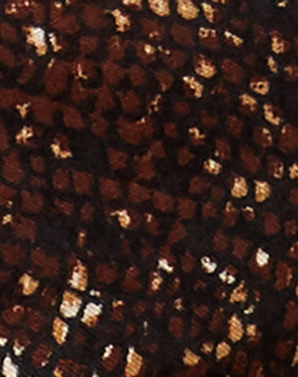 Brown Animal Print Fashion Face Mask – motelrocks-com-us