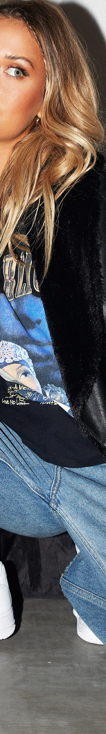 Fluffy Collar Pu Black Longline Coat | Weaver – motelrocks-com-us