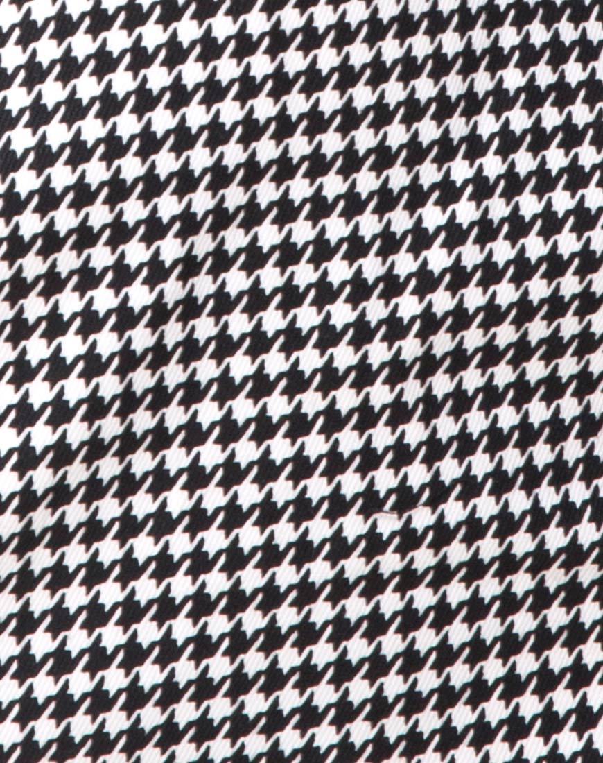 Zida Mini Skirt in Small Dogtooth – motelrocks-com-us